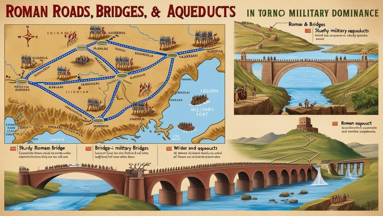The Role of Roads, Bridges, and Aqueducts in Roman Military Dominance ...