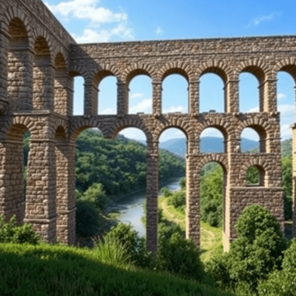 Aqueducts Beyond Rome: Engineering Marvels Across the Empire - Men of ...