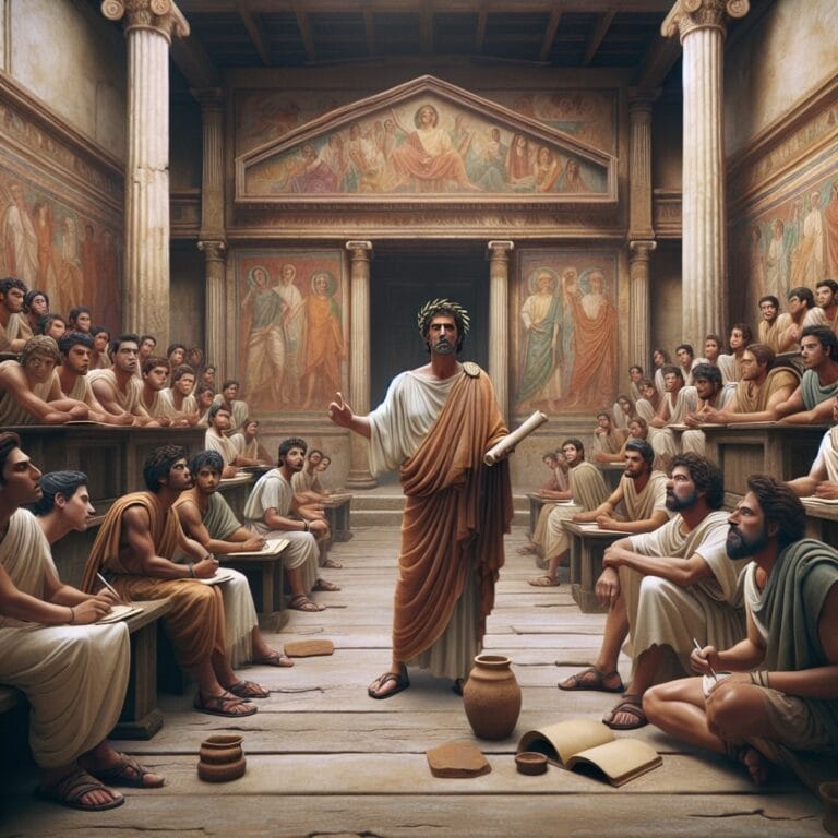 Education in Ancient Rome: From Patrician Tutors to Plebeian ...